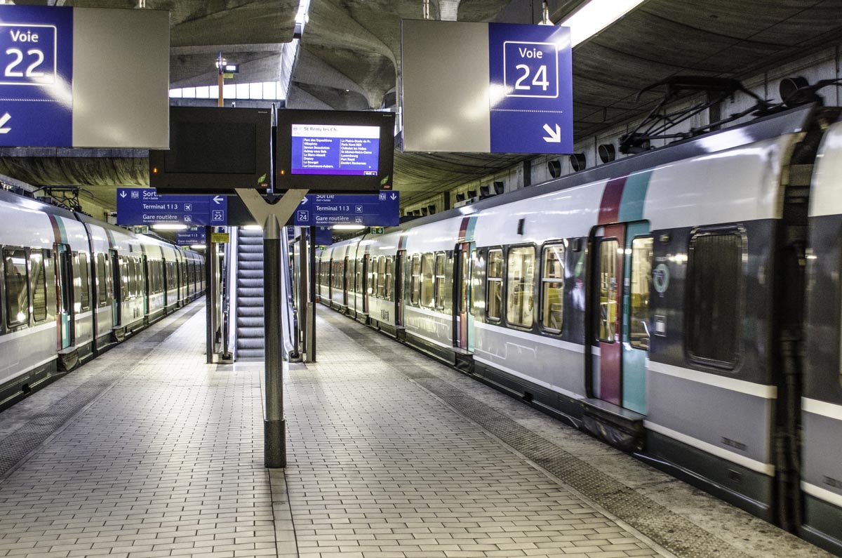 CDG Airport Terminal 1 to Paris - Paris by Train