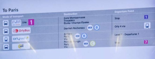 Orlybus - Orly Airport Bus - Paris by Train