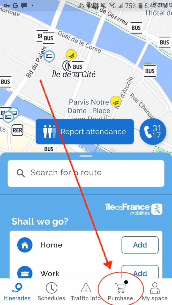Navigo Pass iPhone App & Android App - Paris by Train
