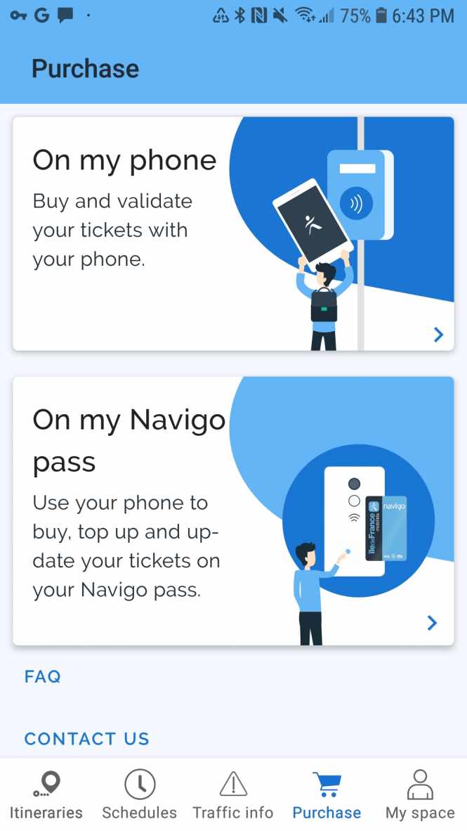 Navigo Pass iPhone App & Android App - Paris by Train