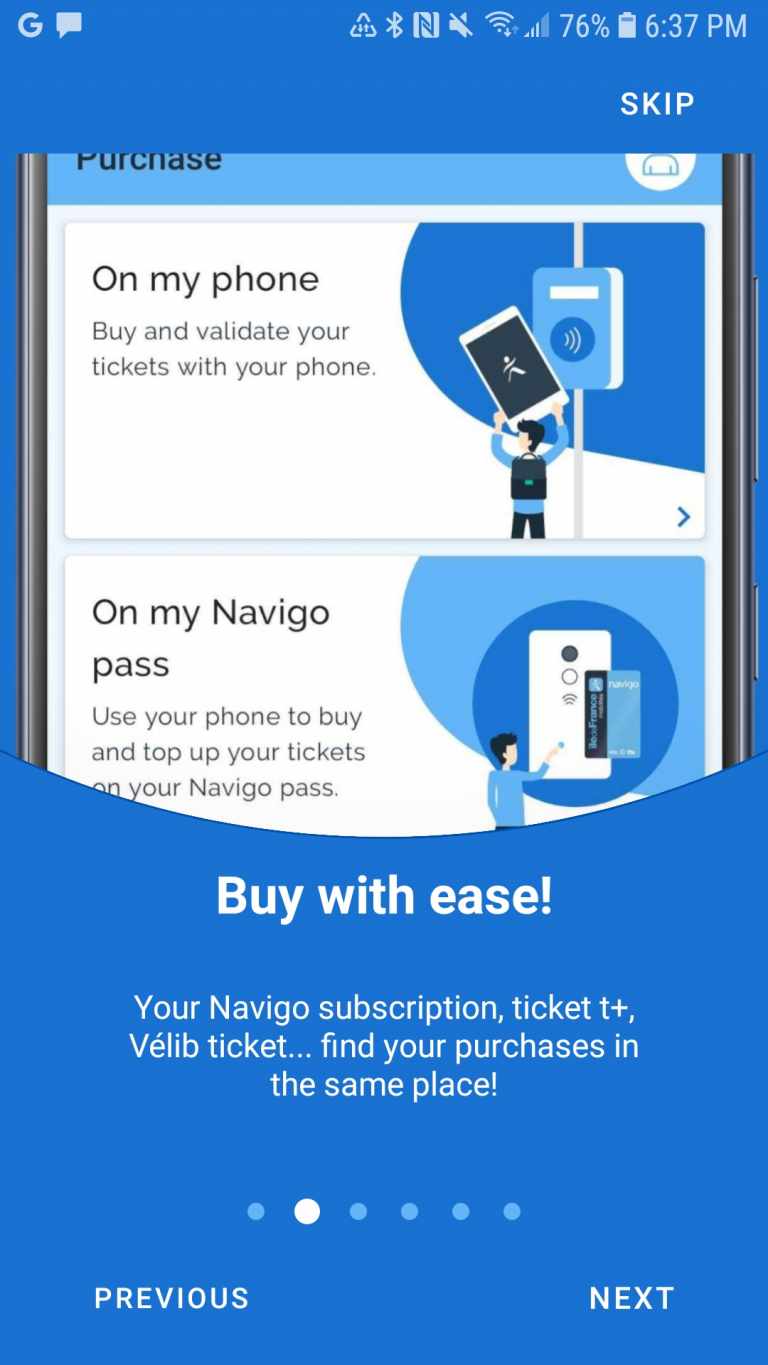Navigo Pass iPhone App & Android App - Paris by Train
