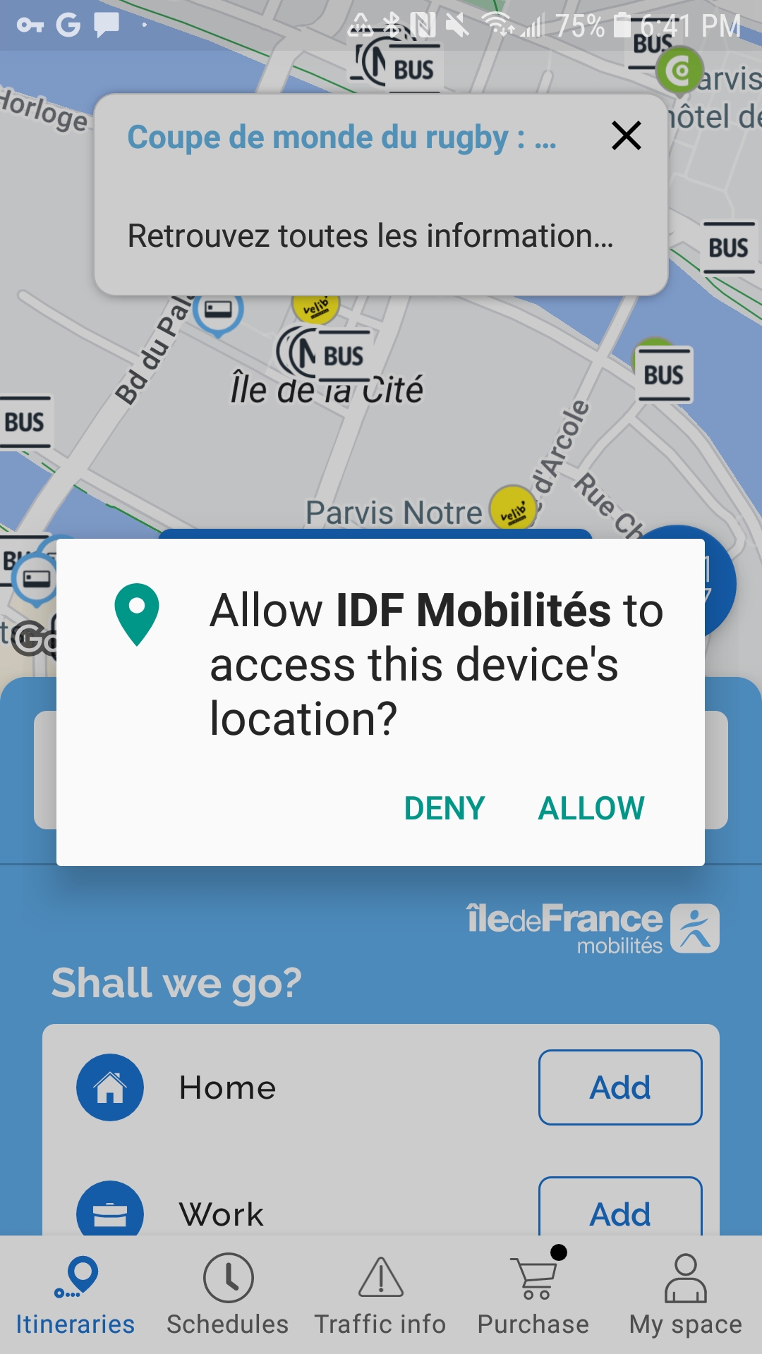 Navigo Pass iPhone App & Android App - Paris by Train